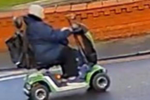 Woman, in 80s, taken to hospital after being 'knocked down by mobility ...