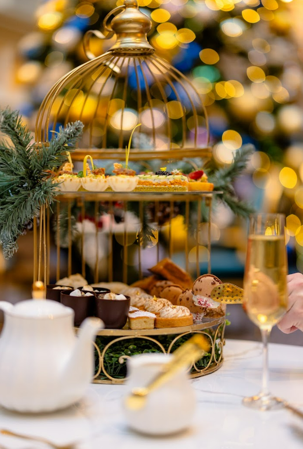 Holiday afternoon tea at Waldorf Astoria, DC