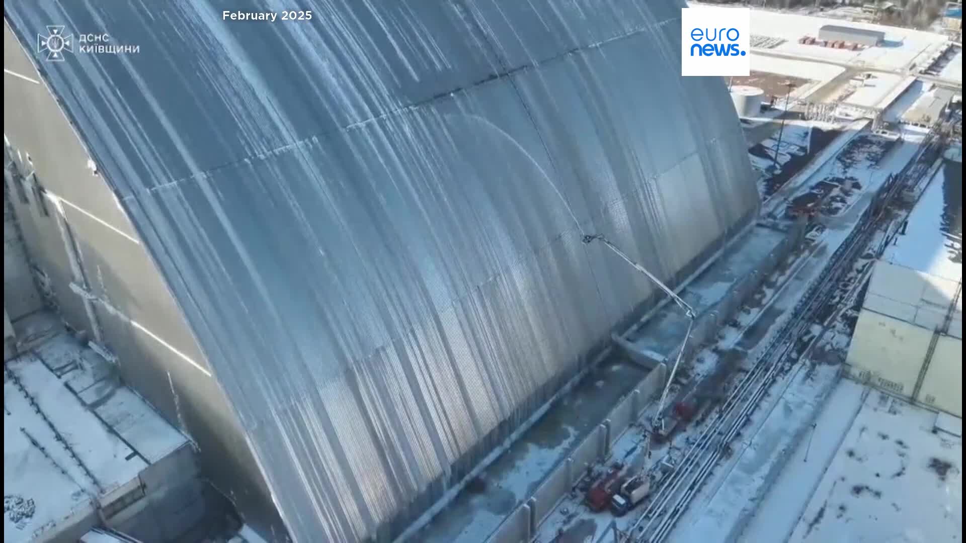 Shield protecting Chernobyl nuclear power plant no longer blocks ...