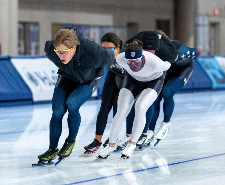 Speed skater Jordan Stolz has one job at US Olympic trials. Stay healthy