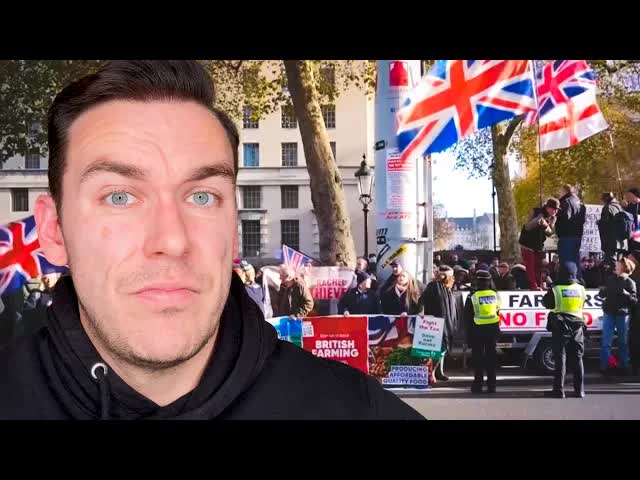 UK farmers protest crackdown: two-tier policing?