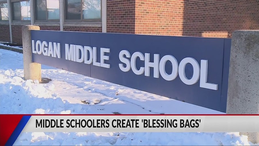 Logan Middle School student council is hoping to create 180 blessing bags