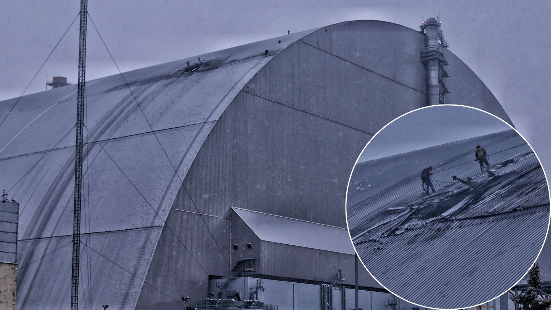 Chernobyl shield no longer containing radiation after drone strike ...