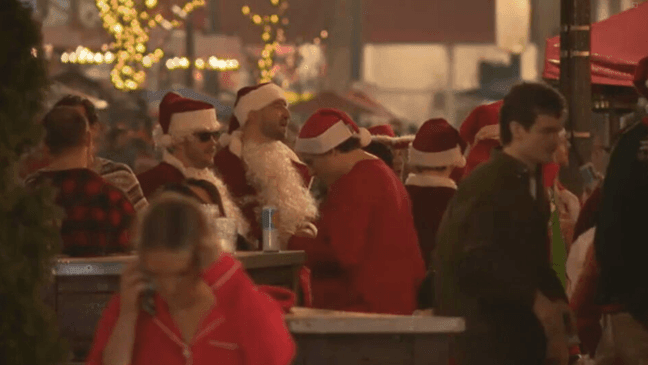 SantaCon returns to Cincinnati, bringing festive fun and charity support