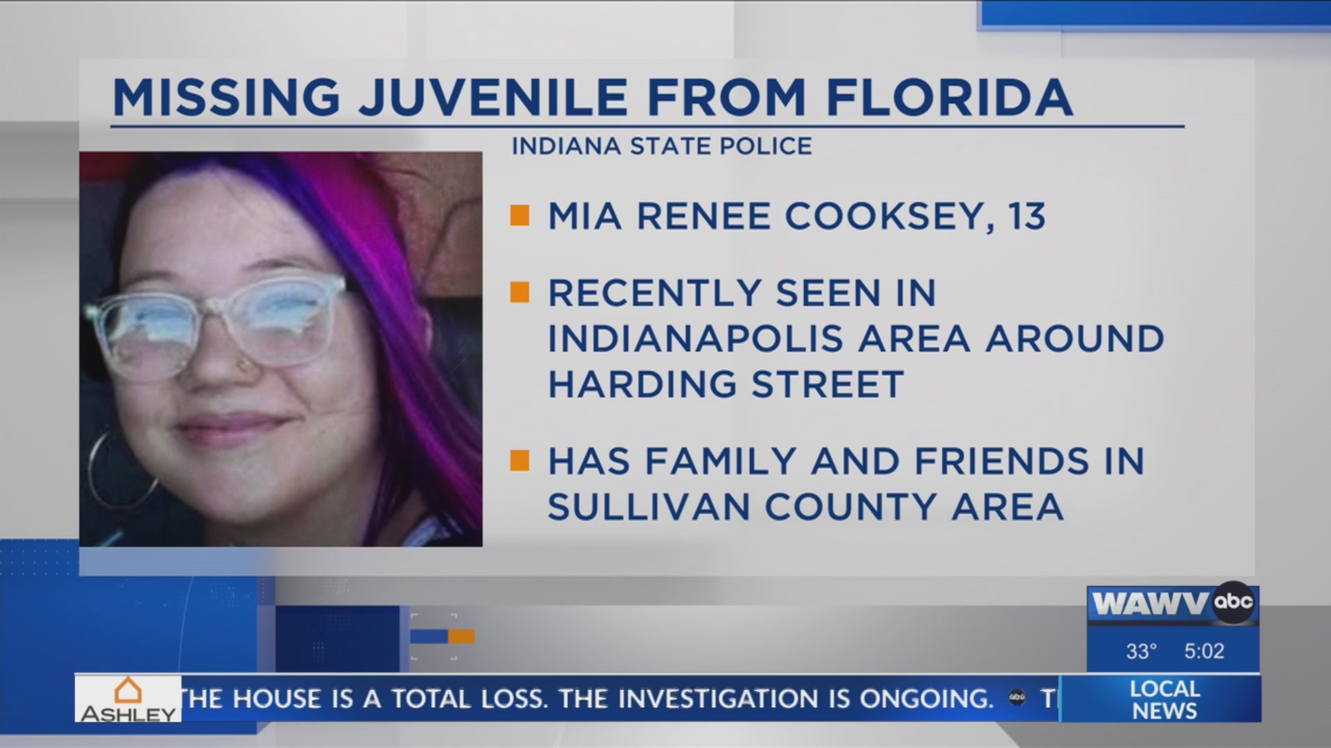 ISP seeking public’s assistance locating missing juvenile