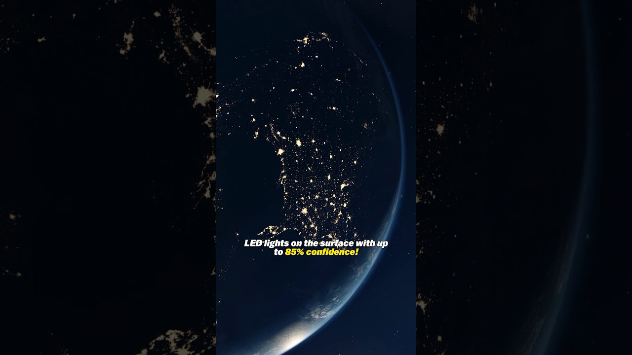 Did NASA spot city lights on an alien planet? 🌌