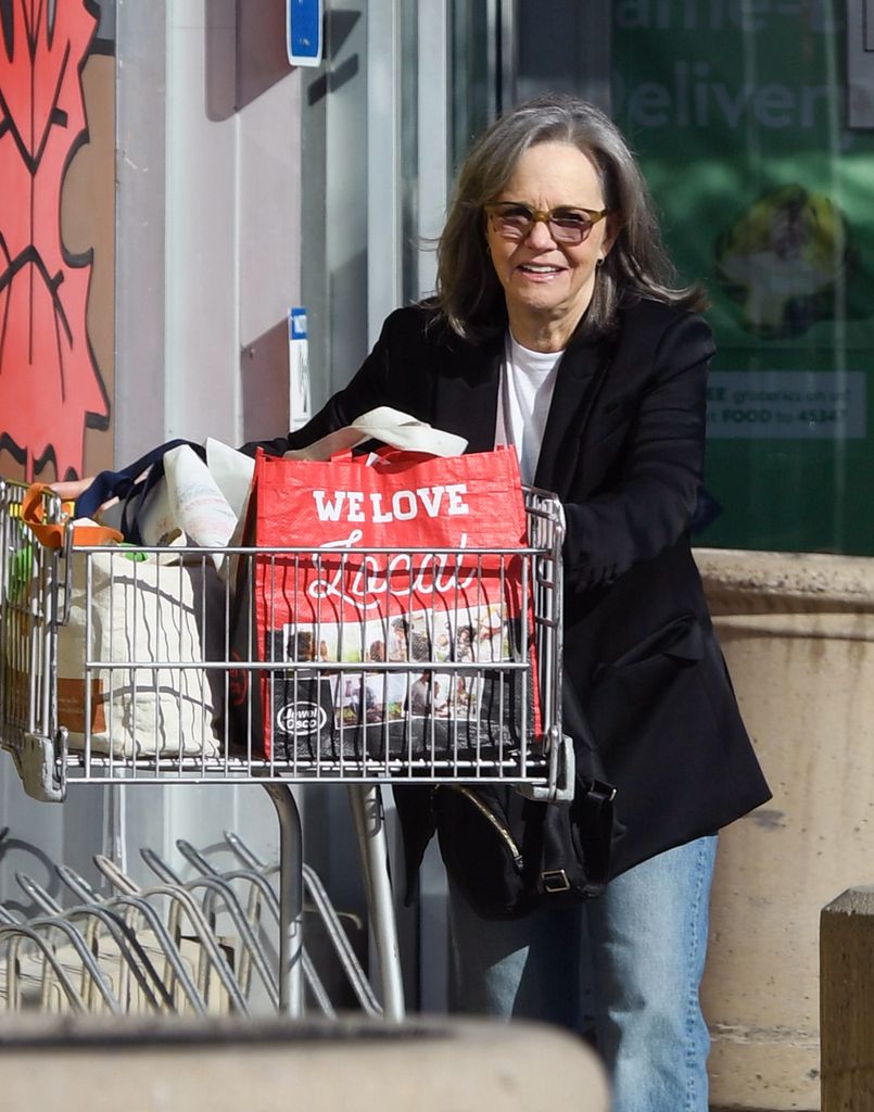 '80s movie star Sally Field looks unrecognizable in latest outing