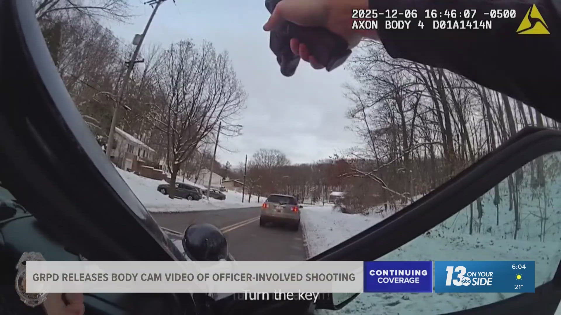 Bullet misses officer by 'inches' in fatal weekend shooting in Grand Rapids