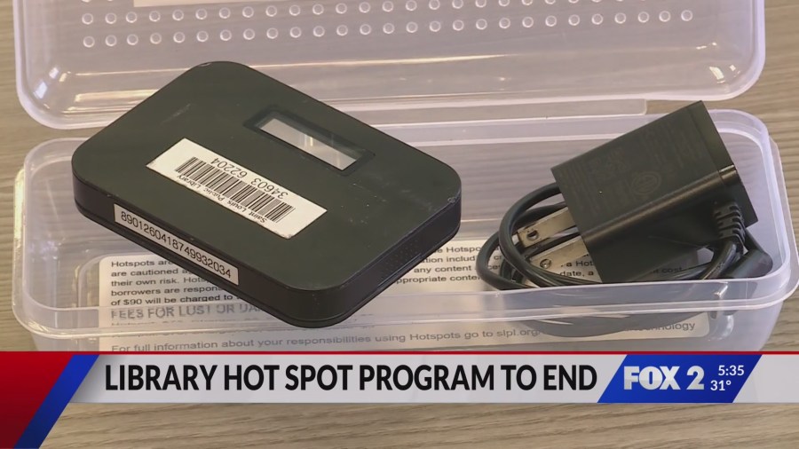 Federal funding cuts end St. Louis Library hotspot program