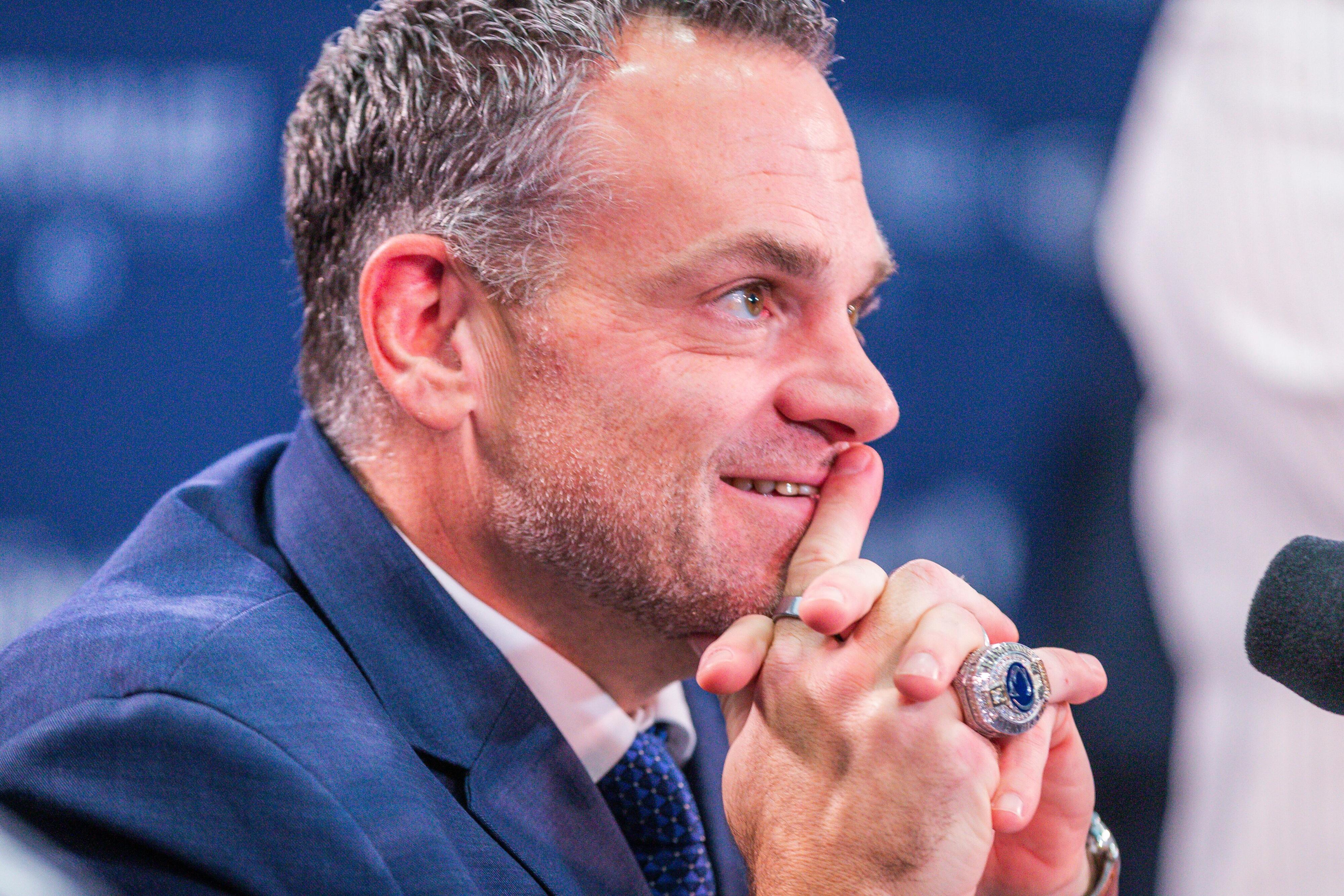 Watch new Penn State head coach Matt Campbell’s emotional introductory ...