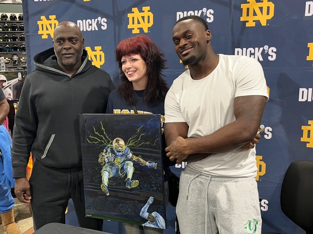 Notre Dame football's Jeremiyah Love earns Heisman Trophy finalist nod