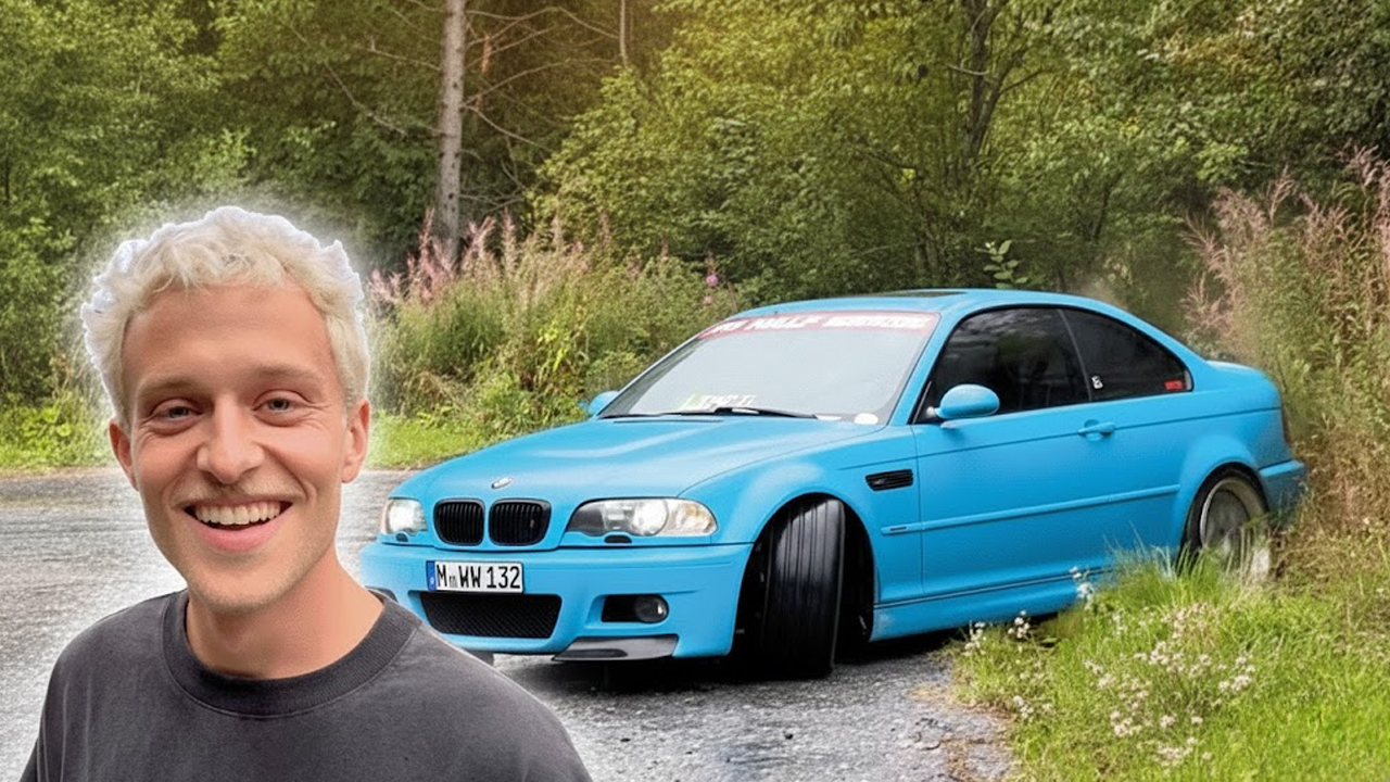 E46 M3 street drift gone wrong?