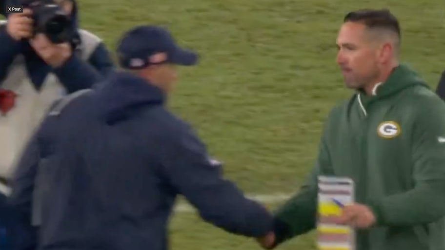 Ben Johnson brushes off awkward handshake moment with Matt LaFleur