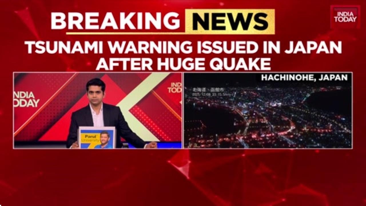 Japan earthquake alert: Tsunami warning issued for northeast coast