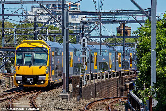 Commuter chaos as one of Sydney's busiest train lines is shut down due ...