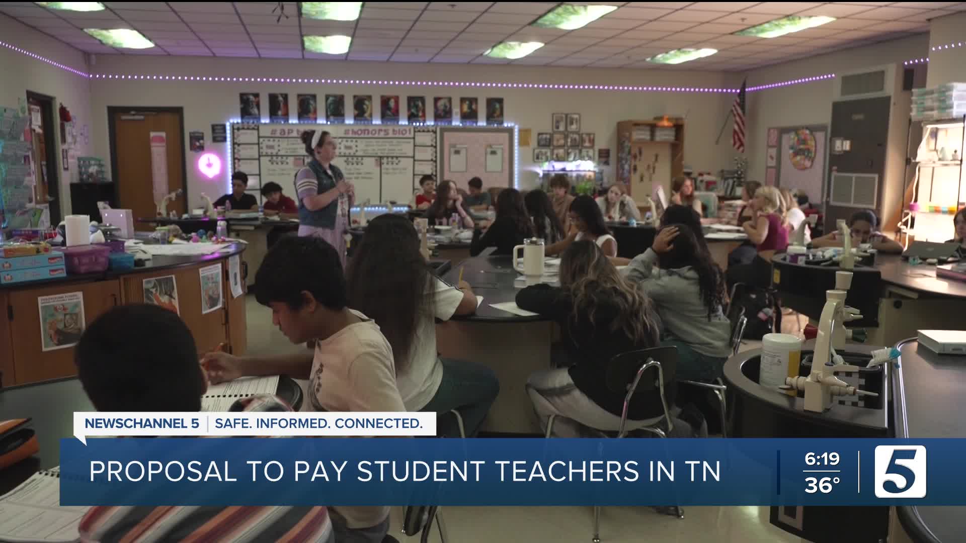 Tennessee lawmakers consider paying student teachers to address ...