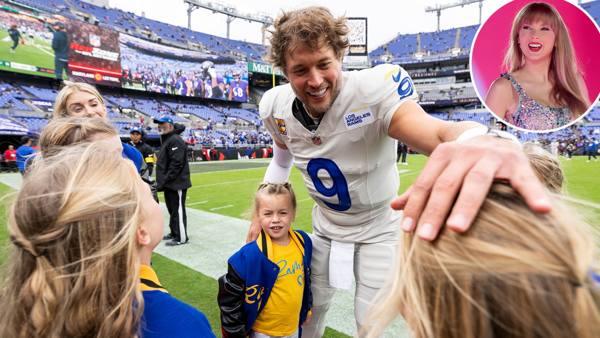 Matthew Stafford's daughter goes viral with 'Fate of Ophelia' TD dance