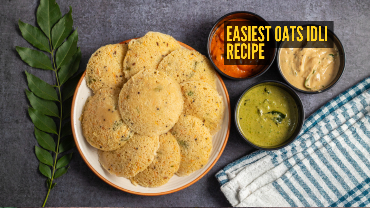 How to make instant oats idli for breakfast