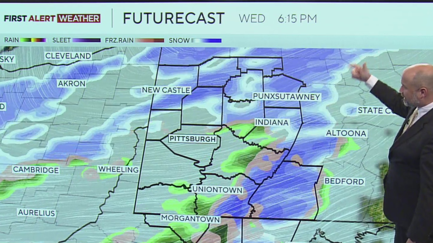 KDKA-TV nightly forecast (12/8)