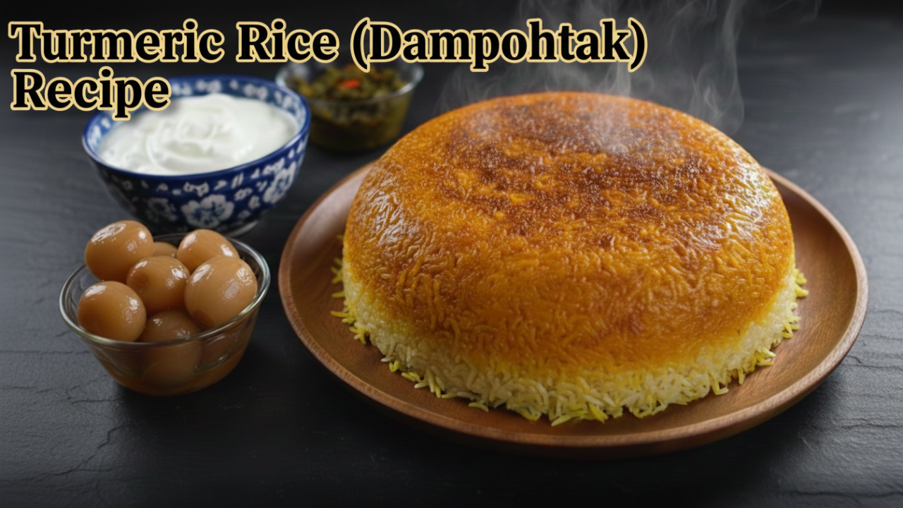 Turmeric rice (dampokhtak) recipe: Flavorful Persian side dish