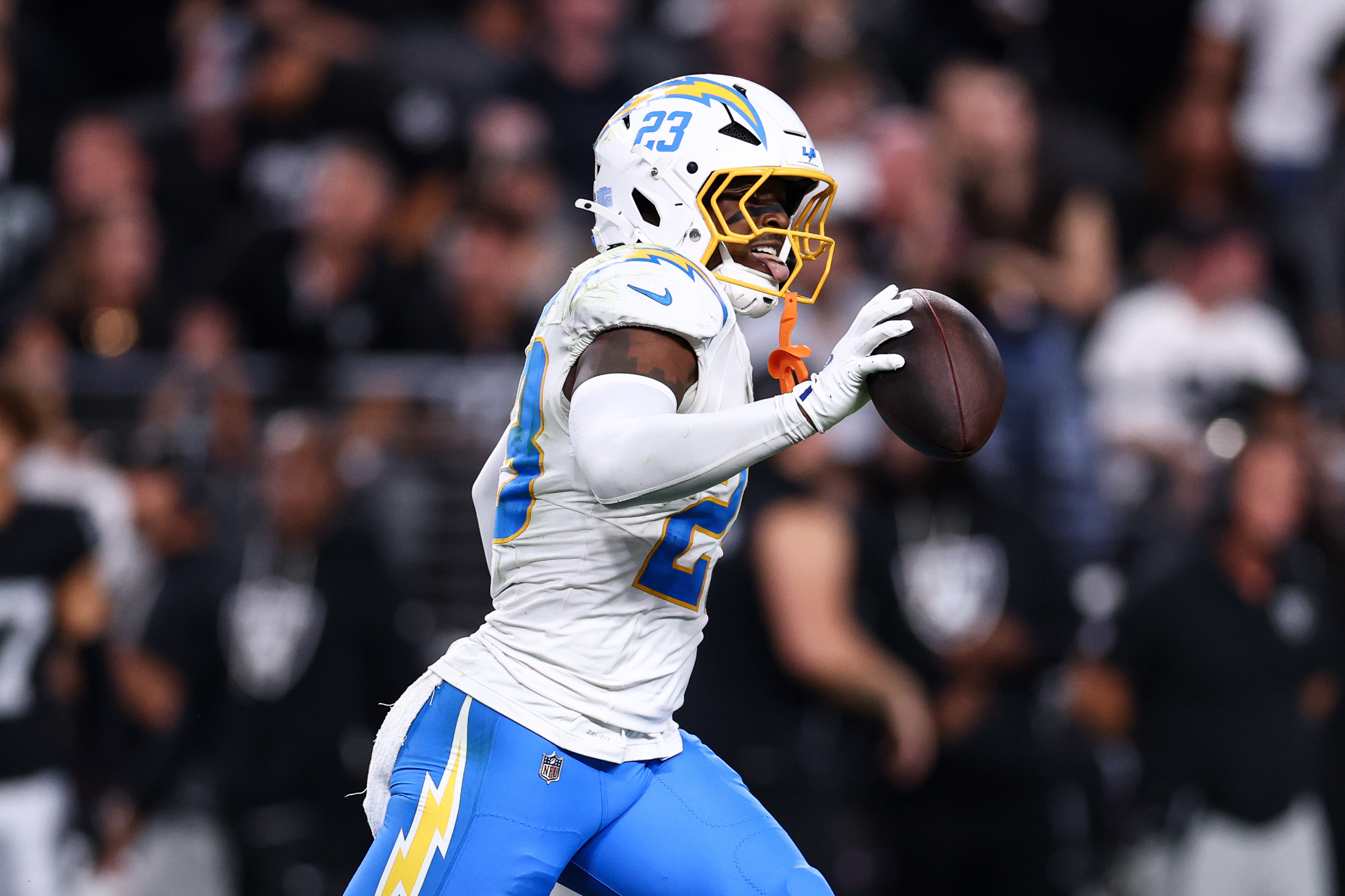 Chargers beat Eagles in overtime on walkoff interception