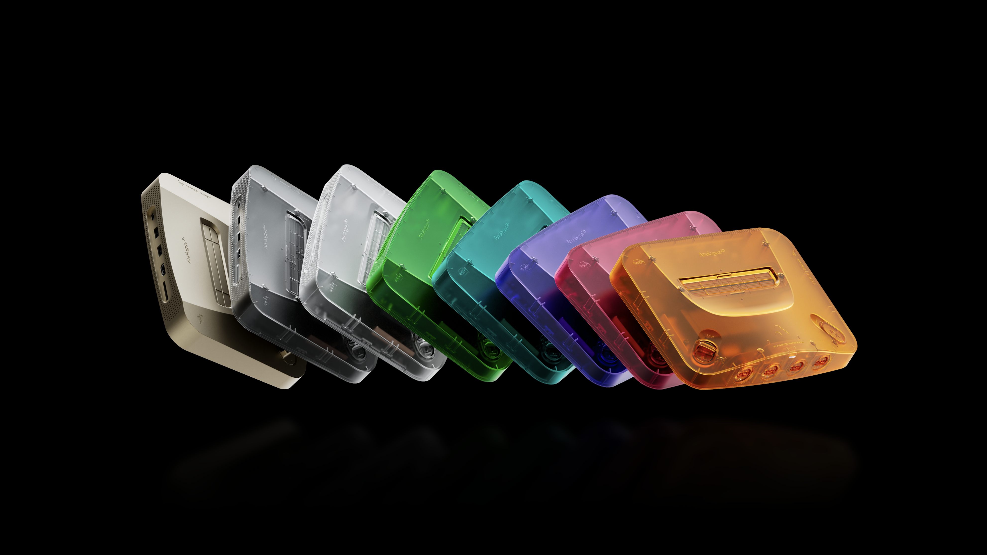 Analogue 3D game console rolls out throwback transparent N64 colors