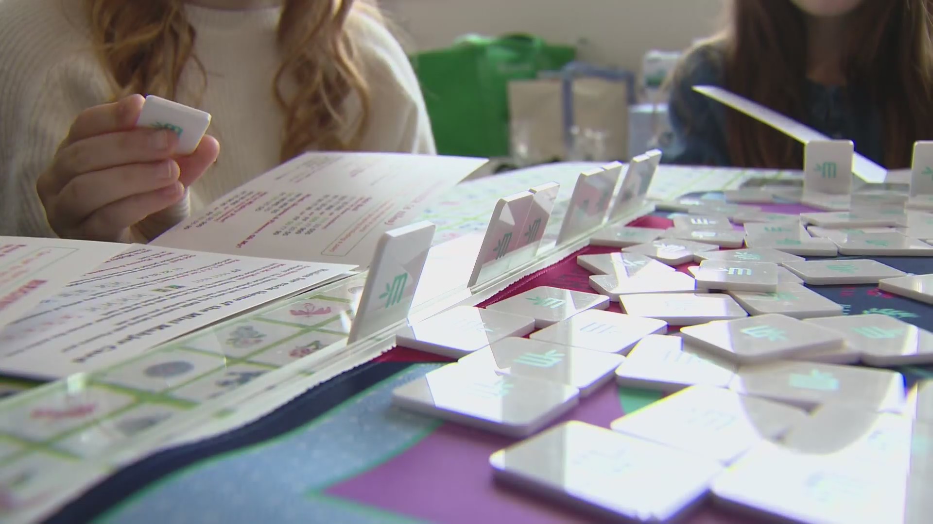 In mahjong, math lessons are hidden in the game