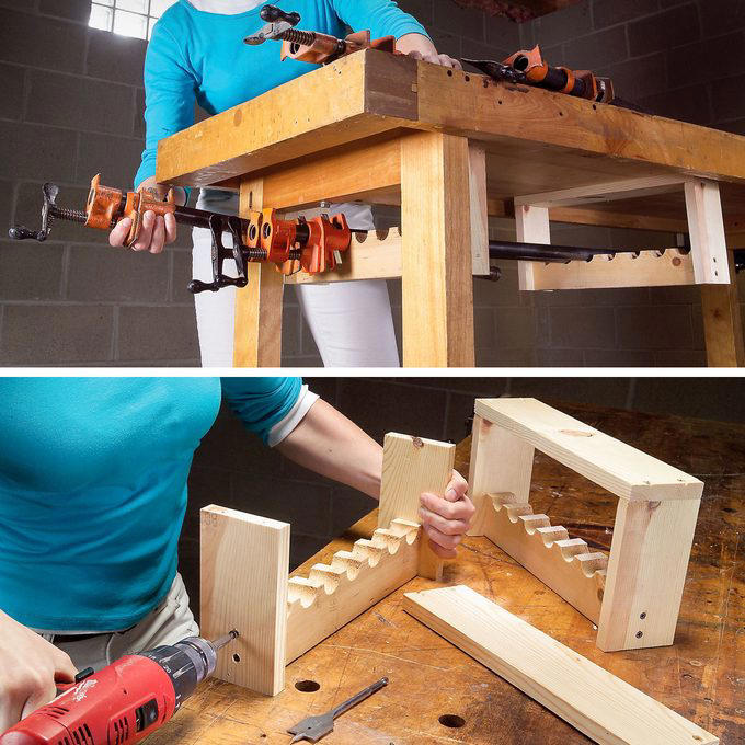 9 clamp storage ideas to declutter your workshop