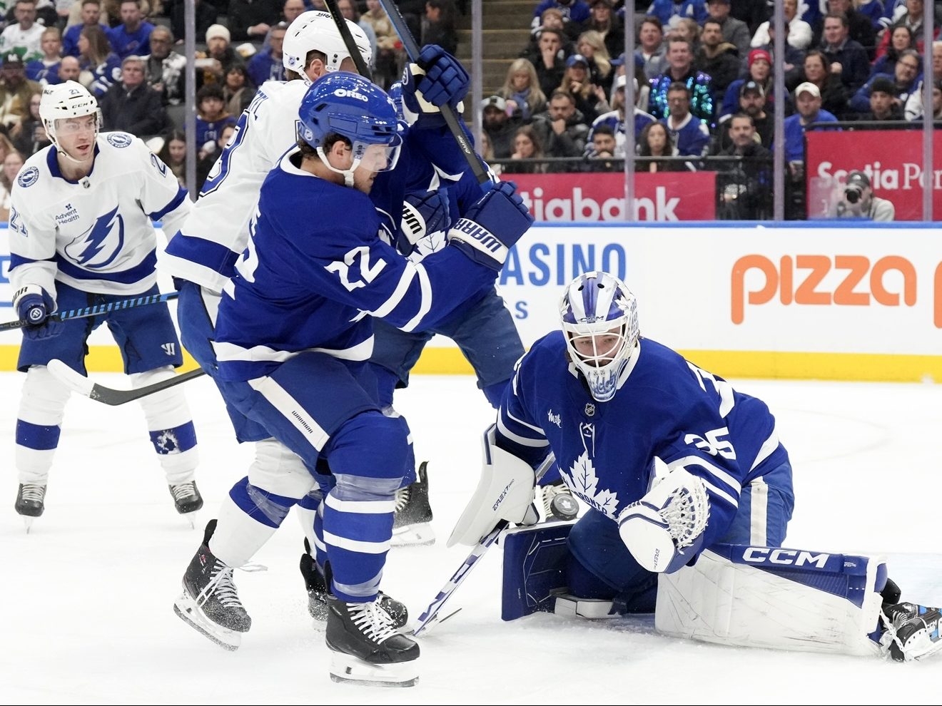 Monstrous game from Maple Leafs' Dennis Hildeby blanks Bolts