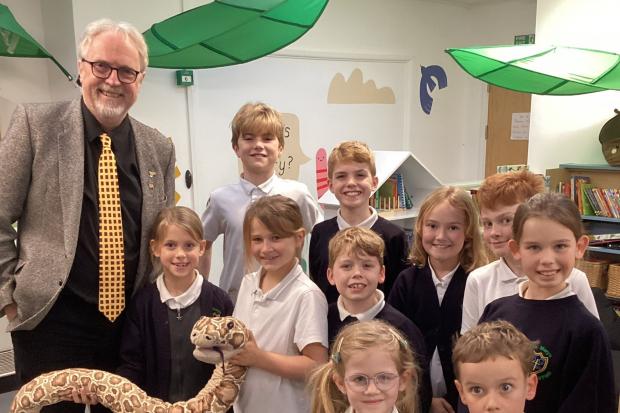MP visits primary school during UK Parliament week