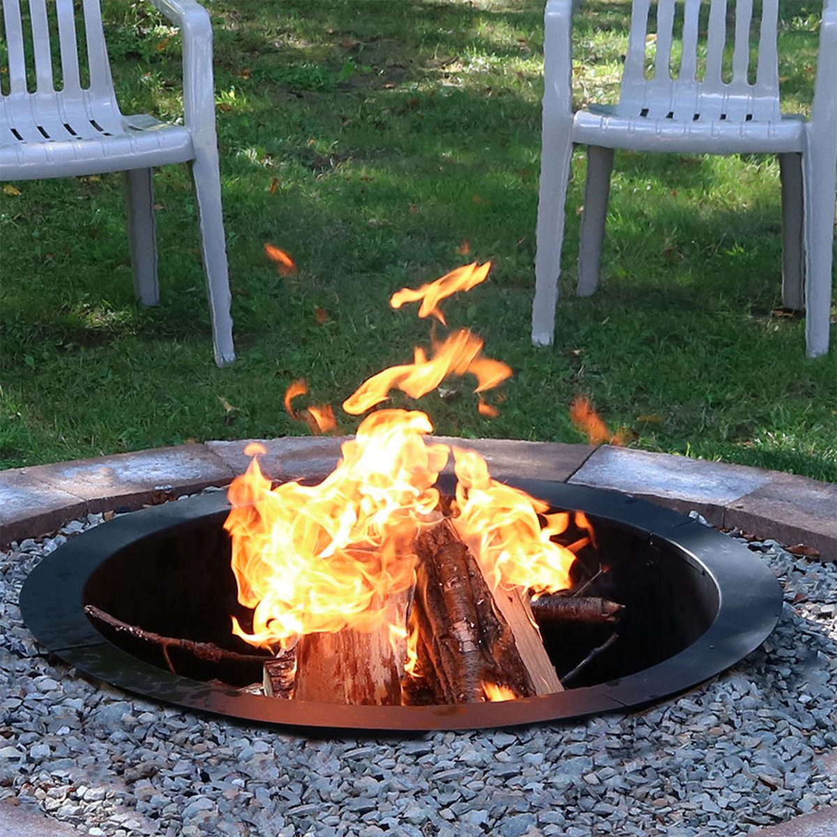Top picks for the best fire pit ring inserts for safe outdoor evenings