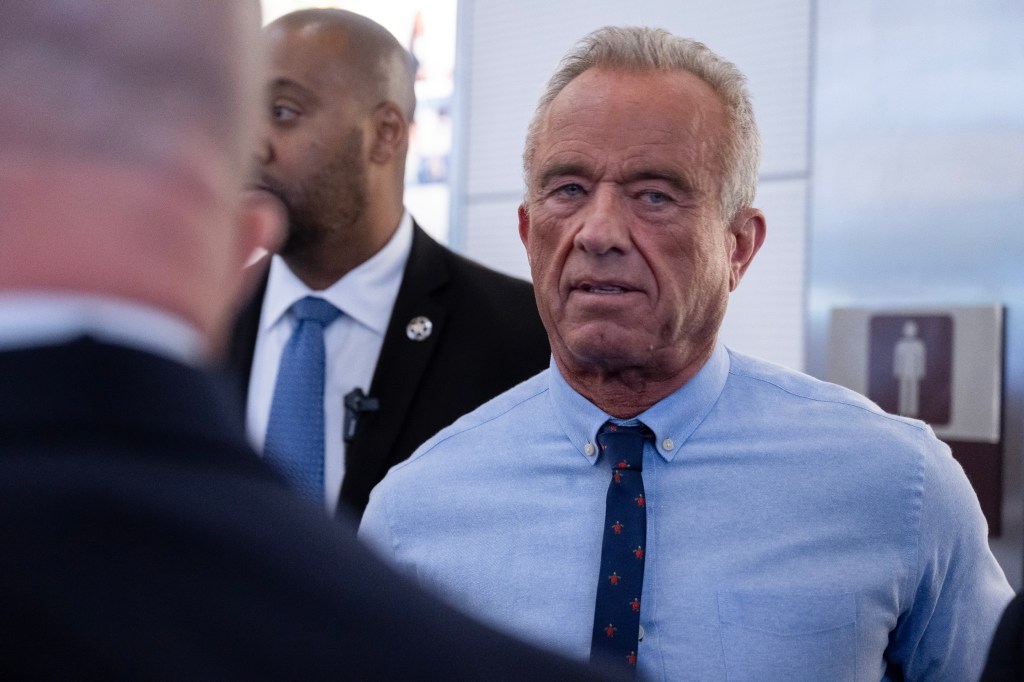 RFK Jr. shuns The Post’s questions about Olivia Nuzzi affair, glares at ...