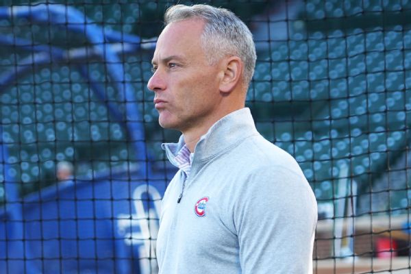 Cubs' Hoyer on trade deadline: 'Furthest thing from my mind'