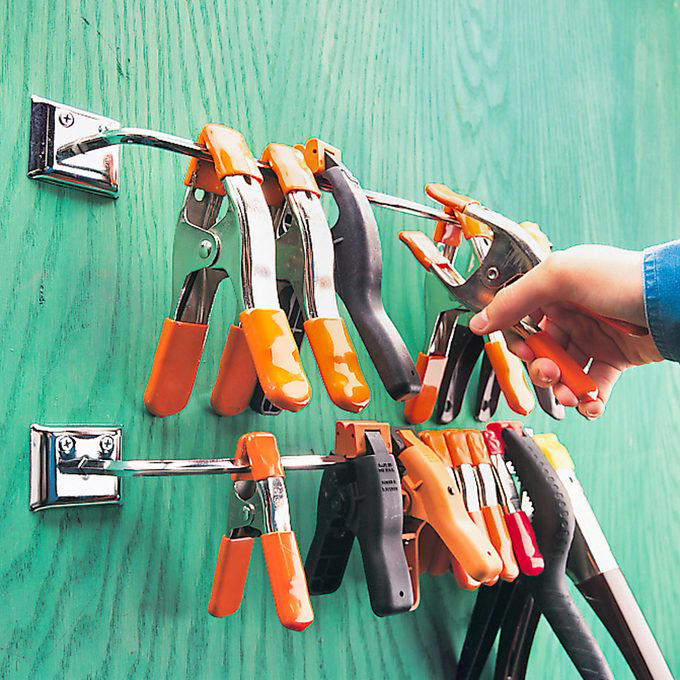 9 clamp storage ideas to declutter your workshop
