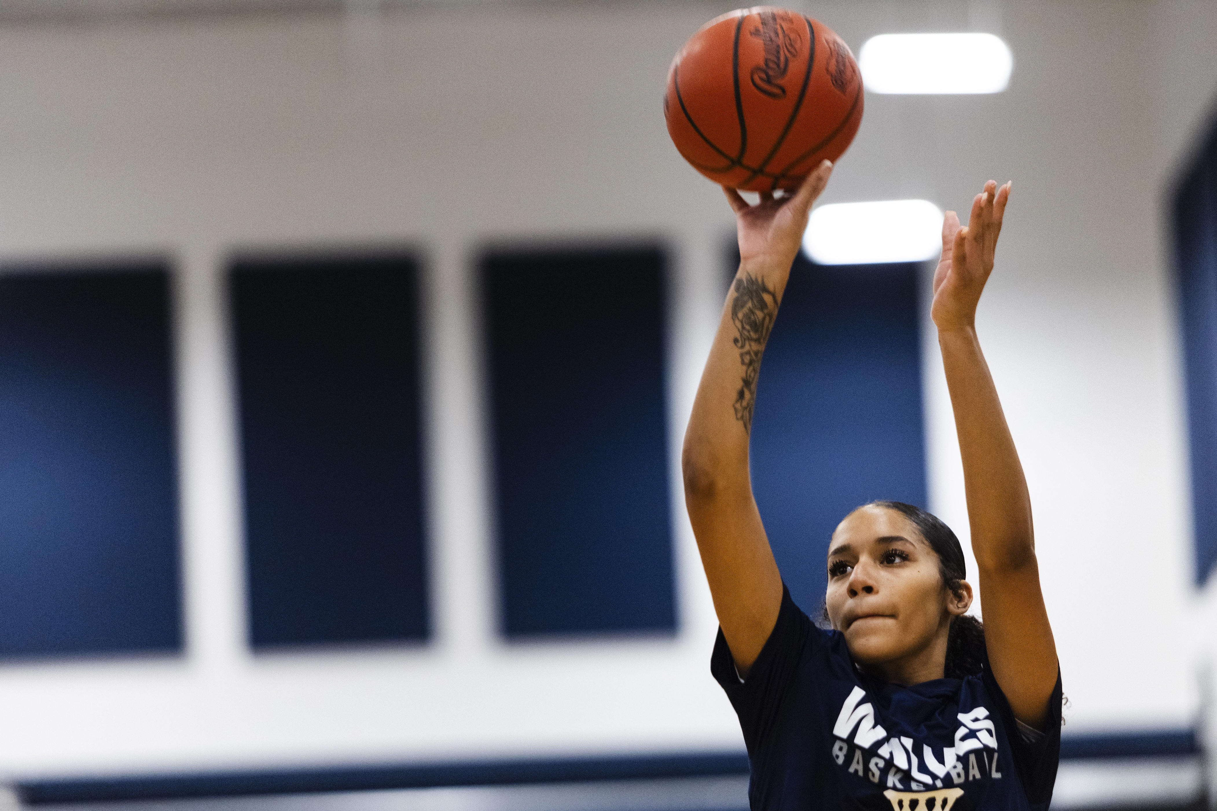 Layla Hale, the front woman for West Clermont's group of rock stars