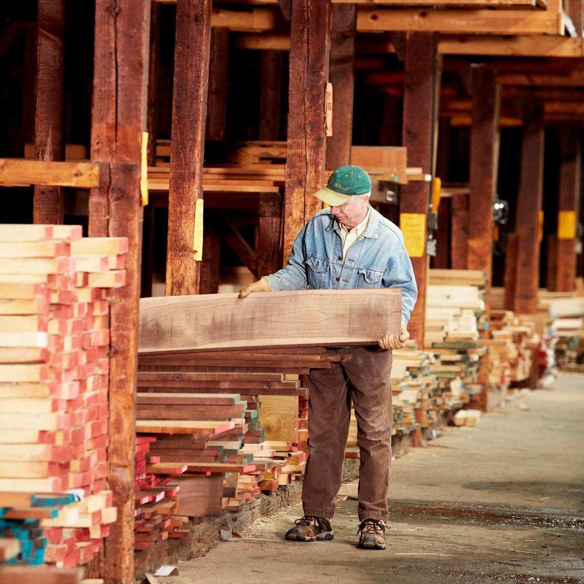 How to buy rough-sawn lumber