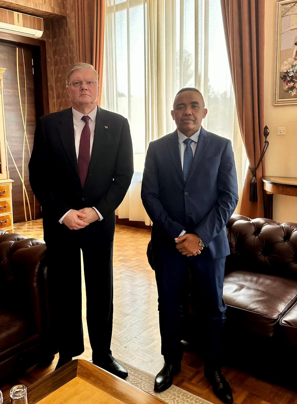 Ambassadeur de Russie à Madagascar Mr Andrey Andreev - « Bilan de la coopération russo-malagasy ...