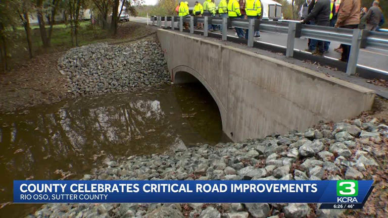 Sutter County celebrates culvert replacement in Rio Oso, addressing ...