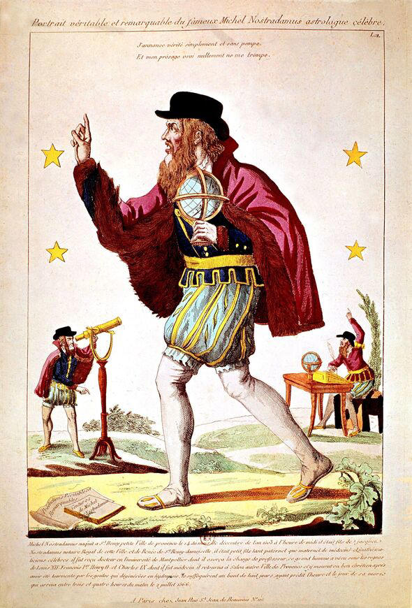 Nostradamus 2026 predictions include 'great swarm' and 'blood'