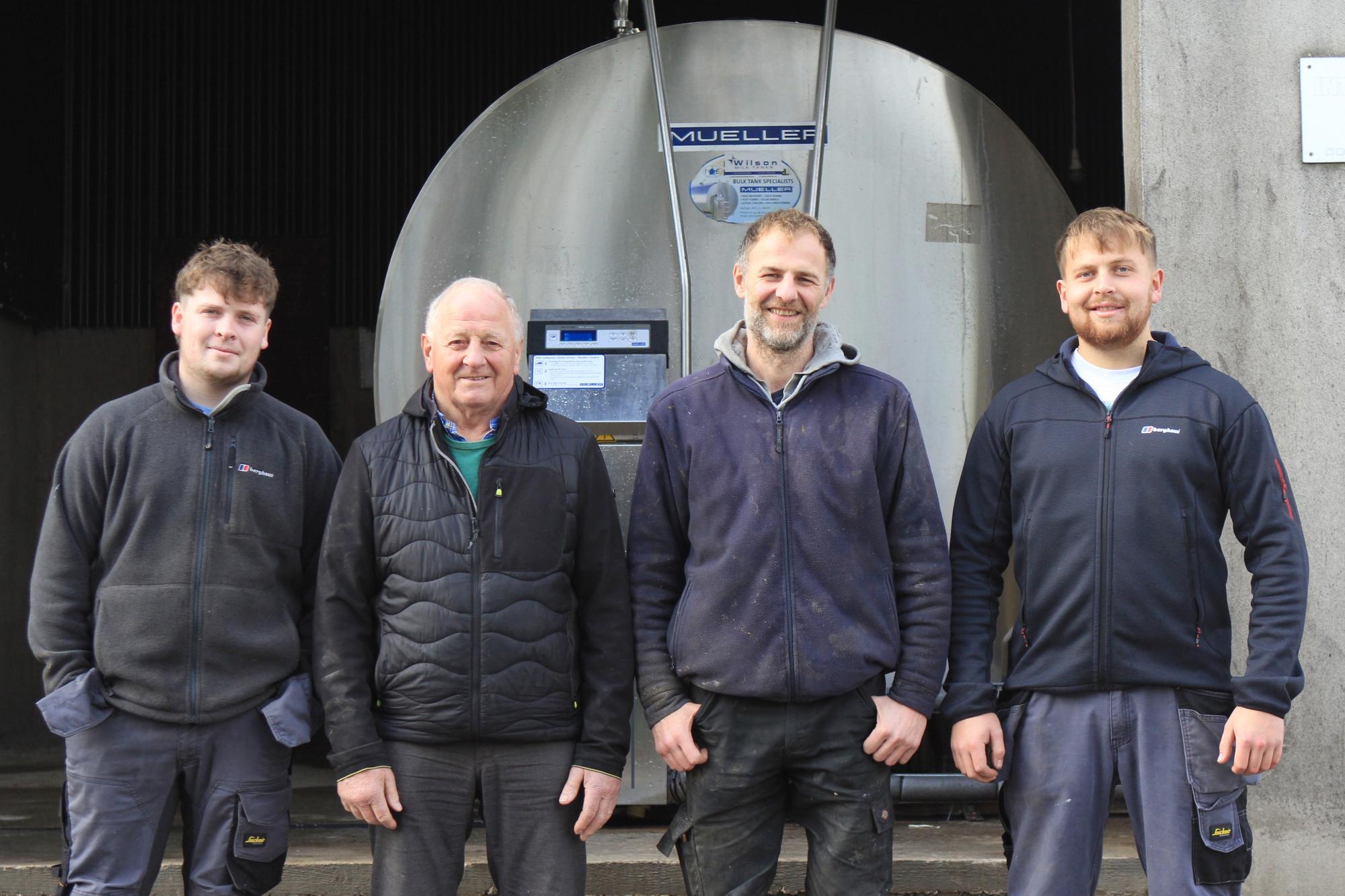 Milkplan EcoHeat system saving time and energy on Cloughmills dairy farm