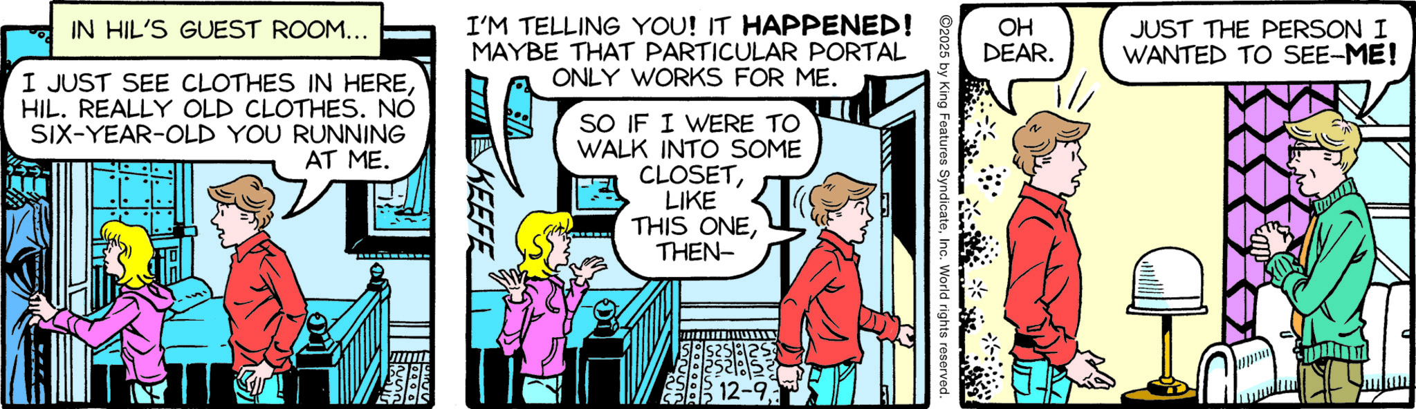 Sally Forth by Francesco Marciuliano; drawn by Jim Keefe