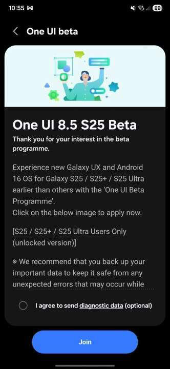 Samsung lancia a sorpresa la beta di One UI 8.5 per i Galaxy S25: le novità