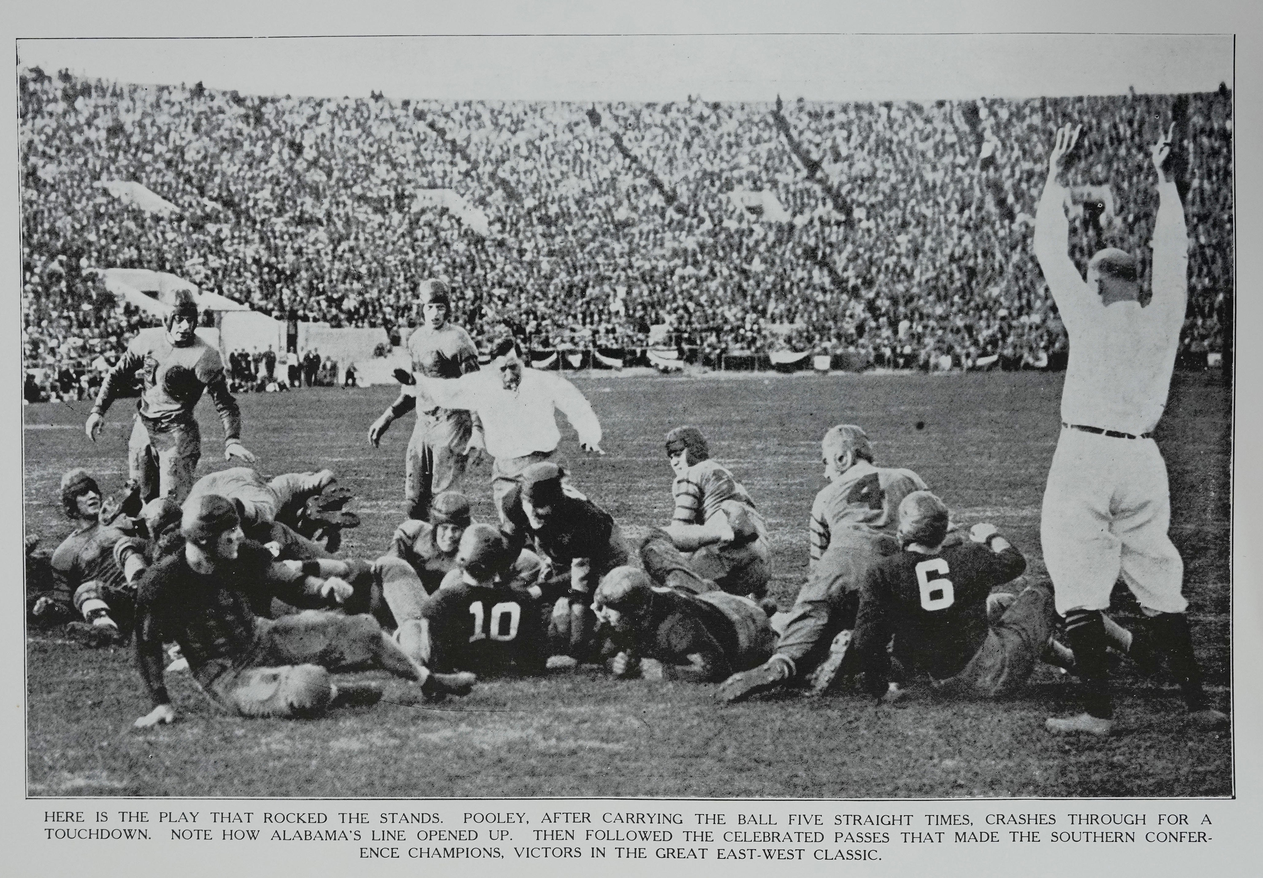 How Pooley Hubert set Alabama football standard 100 years ago