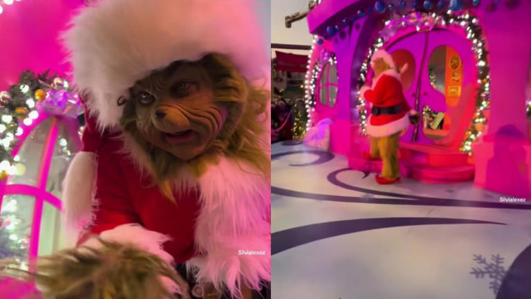 Se vuelve viral el “Grinch latino” de Universal Studios Hollywood en ...