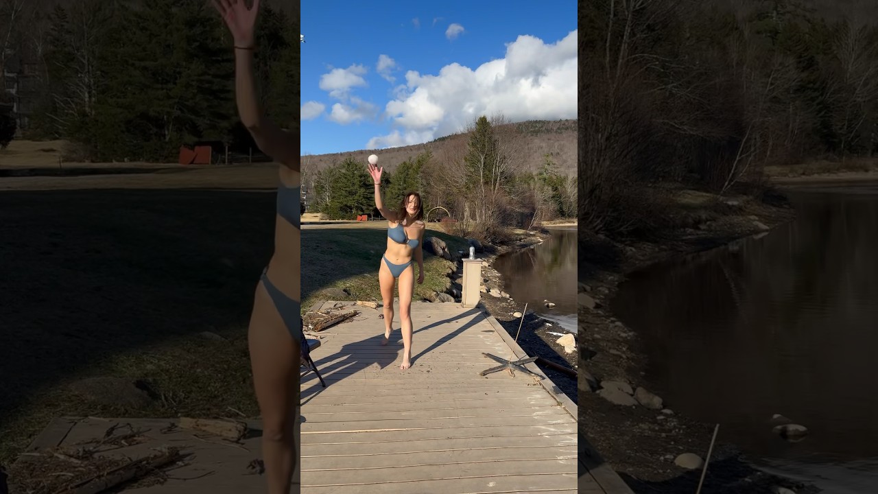 Snowball bullseye fun with Rachel Pizzolato