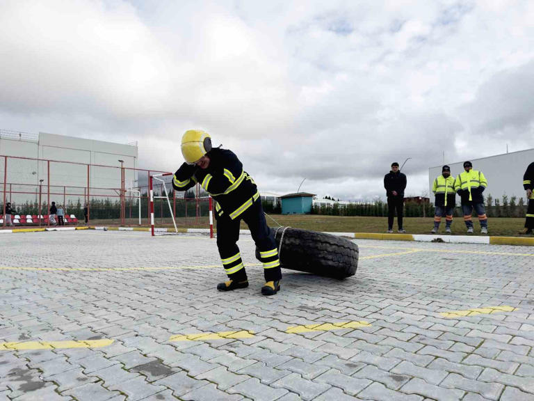 Kütahya OSB’de itfaiye birimi için personel alımında uygulamalı etap ...