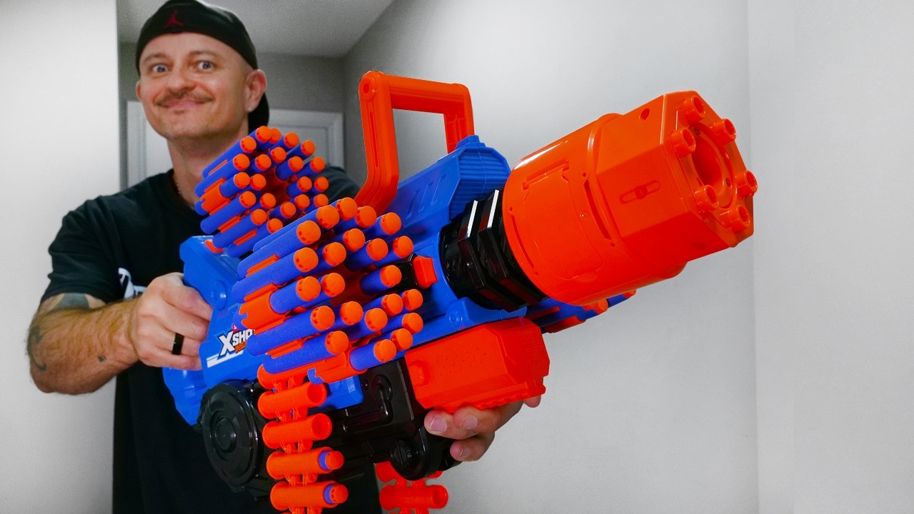 XSHOT insanity smokin barrel shoots smoke?