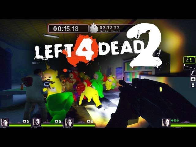 Left 4 Dead 2 - POSSESSED POKEMON AND TERRORIZING TELETUBIES!