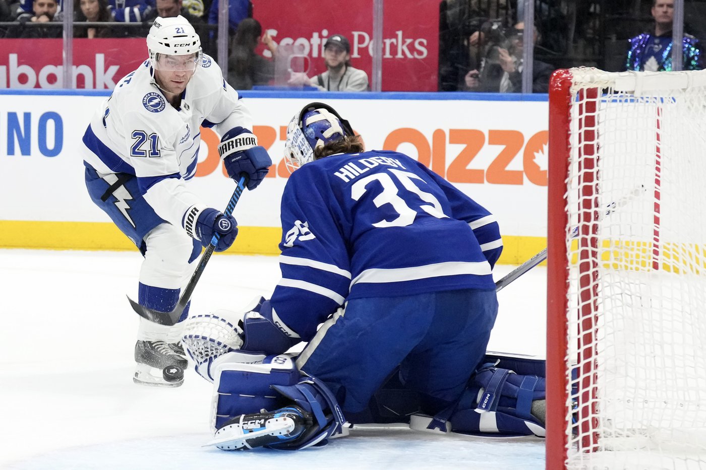 'Trying to enjoy it': Rookie goaltender Dennis Hildeby stepping up for ...