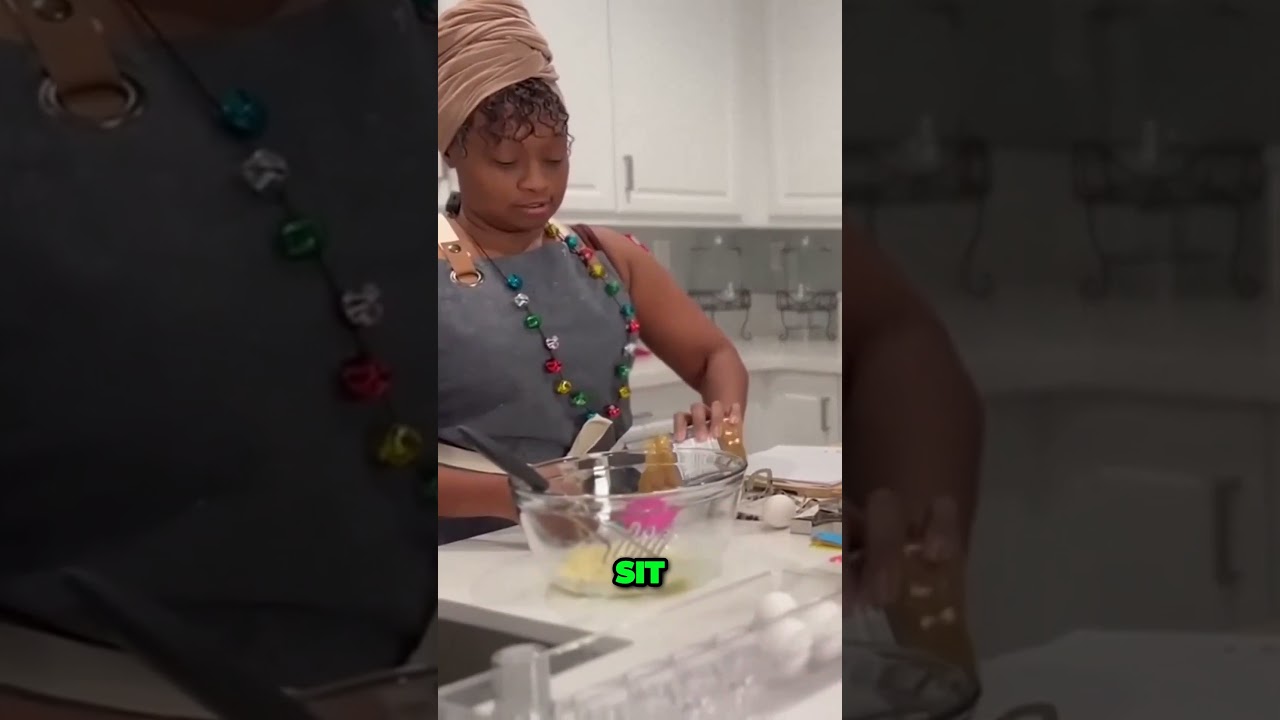 Dog can’t handle waiting as mom bakes goodies